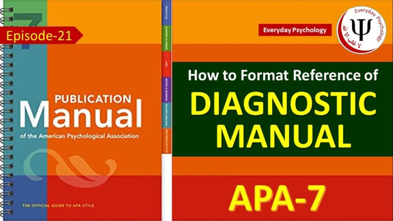 Cómo Citar el DSM-5 en APA 7: Guía Completa y Ejemplos - CarlaPeraza.es ...
